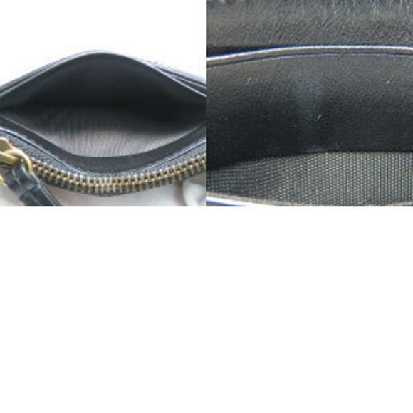 Gucci | Bags | Gucci Coin Case Wallet Gg Marmont Leather Black Key Ring ...